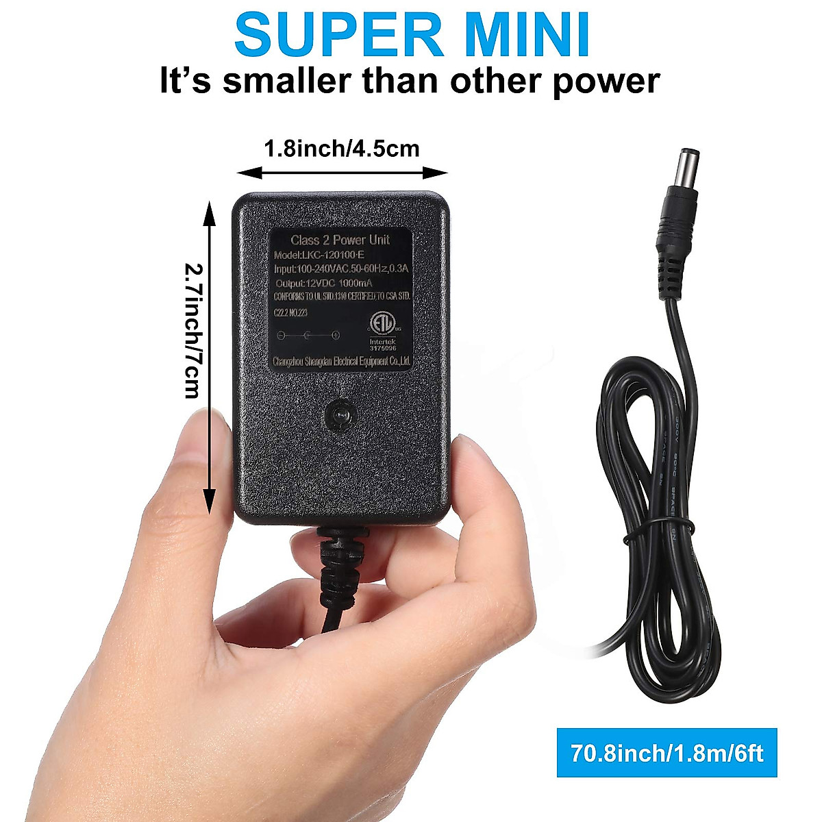 Weewooday 12V Charger for Kids Ride on Cars, 12 V Battery Charger for Ride on Toys with Charging Indicator Light for SUV Electric Ride Toy Battery Supply Power Accessories