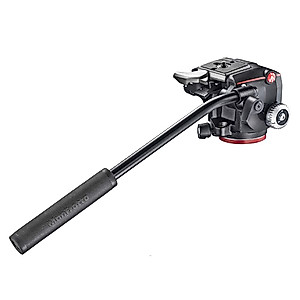 Manfrotto XPRO Fluid Head with Fluidity Selector, Professional Tripod Head for Mirrorless, DSLR and Video Camera, for Professional Photography, Content Creation, Vlogging and Videomaking, Payload 5 kg
