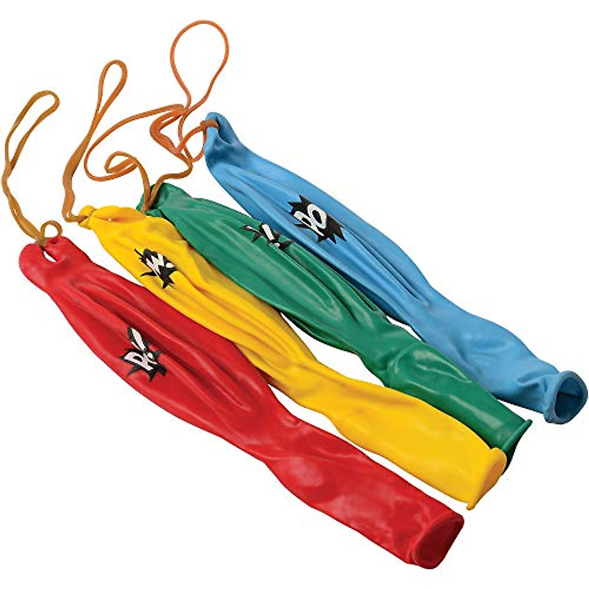 Superhero Punch Balloons - Pack of 24 Bulk, Large Punching Balls, Pow Comic Book Super Hero Designs For Carnivals, Goodie Bag Stuffer Toys, Birthday Party Favors for Kids