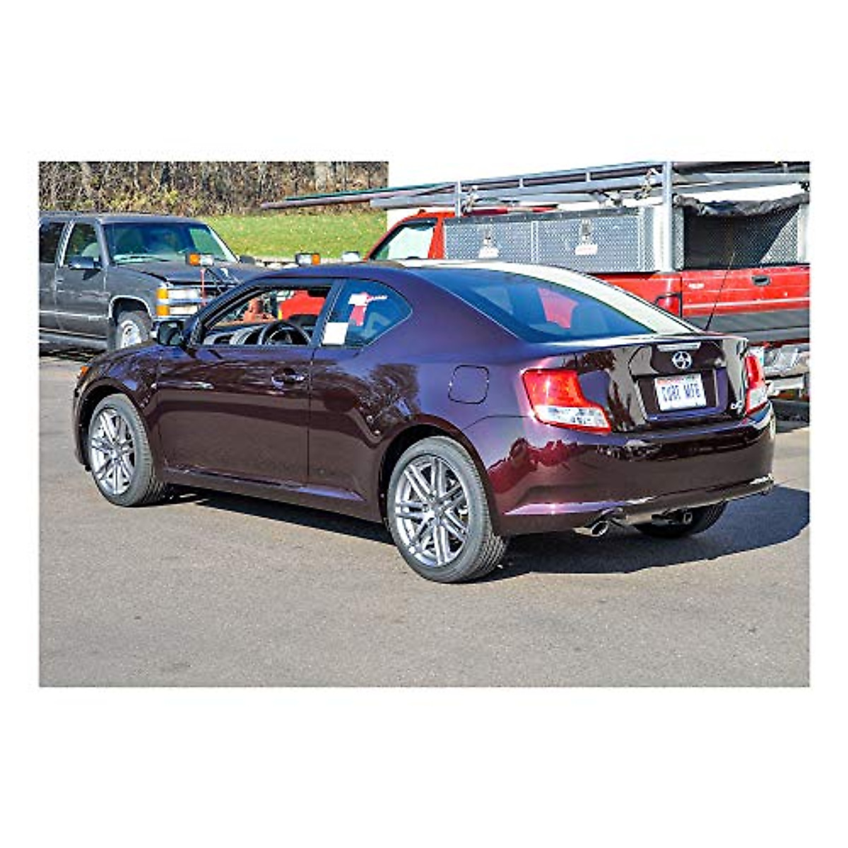 CURT 110873 Class 1 Trailer Hitch with Ball Mount, 1-1/4-In Receiver, Fits Select Scion tC