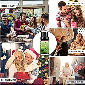 Vanilla Essential Oil Mumianhua Pure Vanilla Oil Essential Oil Vanilla Aromatherapy Oil for Skin, Hair, Diffuser, Soap Making, Candle Making, Cleaning 10ml