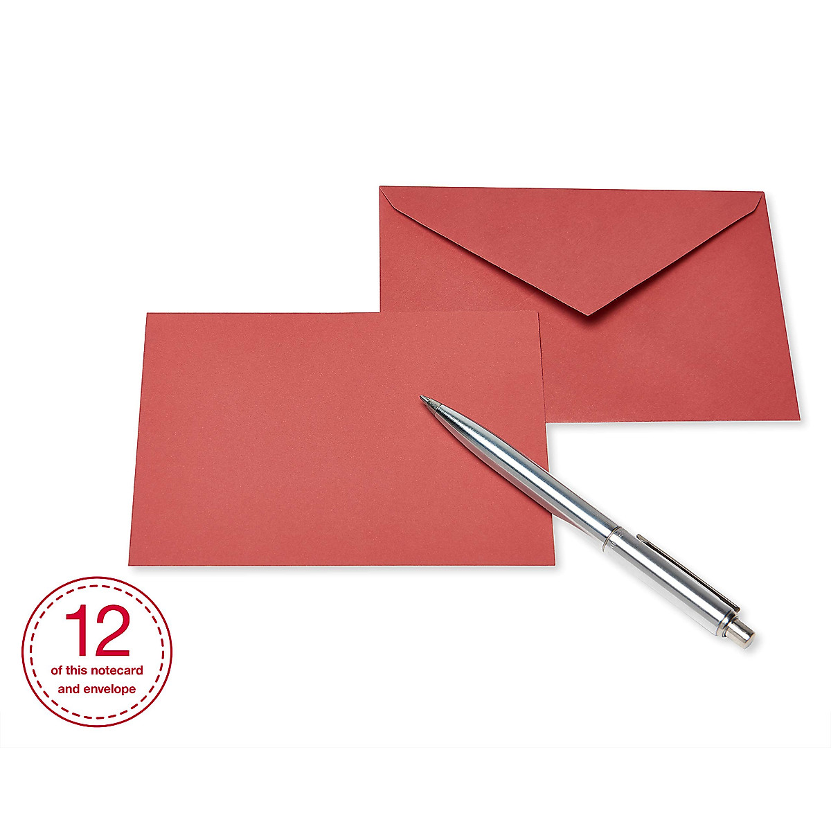 American Greetings Single Panel Blank Cards with Envelopes, Earthtone Colors (100-Count)