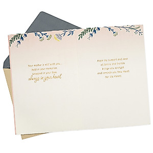 Hallmark Sympathy Card for Loss of Mom (A Mom's Love Never Ends)