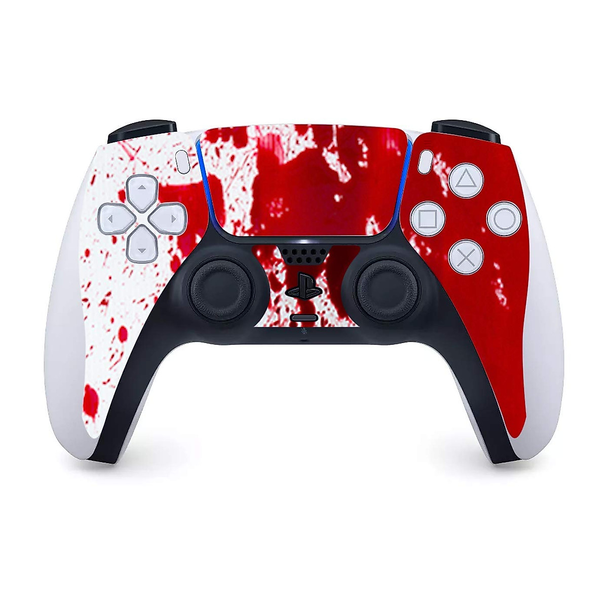 ITS A SKIN Skins Compatible with Sony Playstation 5 Console Disc Edition - Protective Decal Overlay stickers wrap cover - Blood Splatter Dexter