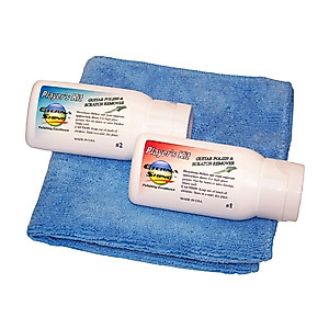 Player's Kit Guitar Polish and Scratch Remover by Eternashine, with Cloth