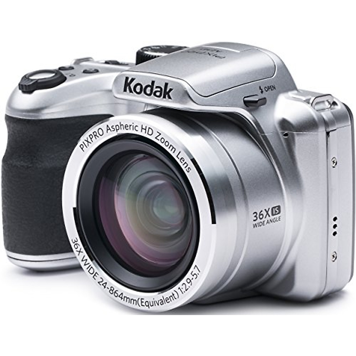 Kodak AZ361-WH PIXPRO Astro Zoom 16 MP Digital Camera with 36X Opitcal Zoom and 3" LCD Screen (White)