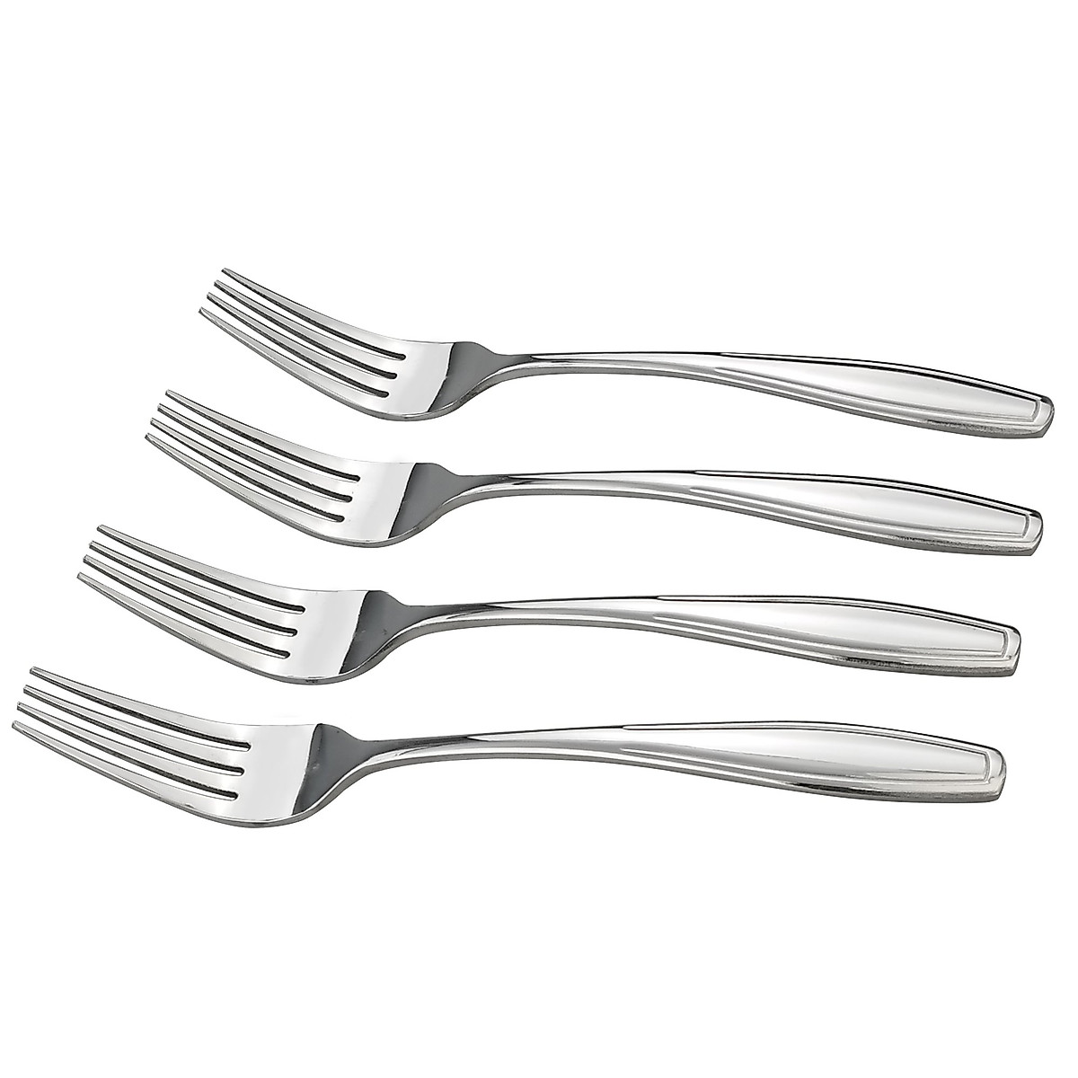 Pekky Stainless Steel Salad Forks, 7 Inch, Set of 12