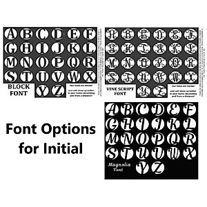 PK Décor Deer Antler Decor Family Last Name ACM Metal Sign For Man Cave, Couple Antler Initials, 18 or 24 inches, Last Minute Gift Idea for Him, Black, White, Silver, Gold