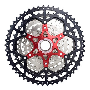 VG SPORTS 8/9/10/11/12 Speed Ultra-Light Bike Cassette for Mountain Bike 11-40T/11-42T/11-46T/11-50T/11-52T MTB Cassette Lightweight Aluminum Bracket Cassette