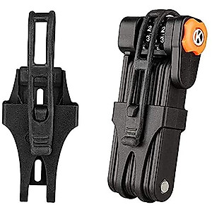 2 Pieces of Bicycle Code Lock, Tram Lock, Mountain Bike Portable Folding Lock, Portable Hinged Bicycle Lock