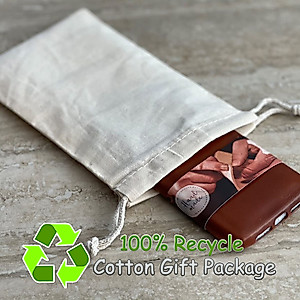 HARDISTON Compatible With iPhone XR Wallet Case, Handmade Genuine Leather, Detachable Magnetic Flip Cover Card Holders, Customizable, Horizontal Kickstand, Wireless Charging, (Amber)