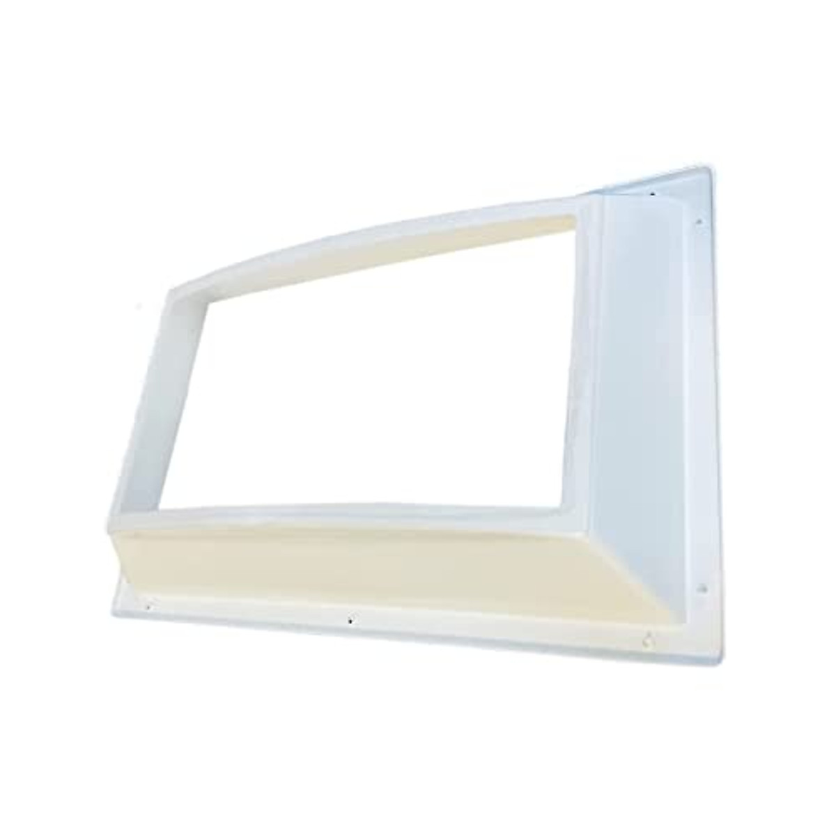 SCT RV Skylight Bundle - Clear Outer Dome 14" x 22", Flange 17" x 25" and Inner Dome with Window 14" x 22" + Dicor 501LSW-1 Lap Sealant
