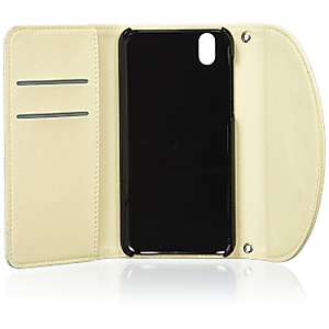 ジルズデザイン(Jills Design) Android One S3 Case Cover Notebook Type Android One S3#009 Ribbon Cream Stripe Smartphone Cover Smartphone Case Notebook Case Notebook Cover s3-tc009-wt06