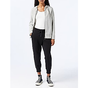 Amazon Essentials Women's French Terry Fleece Capri Jogger Sweatpant (Available in Plus Size), Black, XX-Large