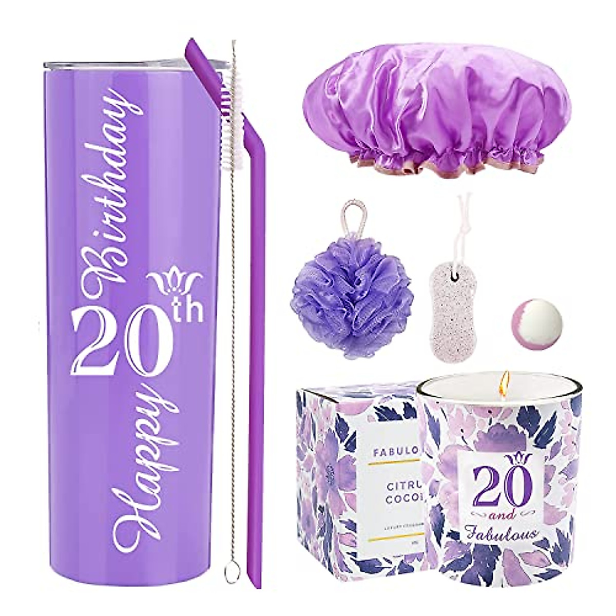 20th Birthday Tumbler, 20th Birthday Gifts for Girl, 20 Birthday Gifts, Gifts for 20th Birthday Girl, 20th Birthday Decorations, Happy 20th Birthday Gift, 20th Birthday Party Supplies