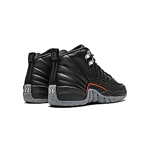 Nike Youth Air Jordan 12 Retro GS Utility, Black/Black/Bright Crimson/WHI, 6Y