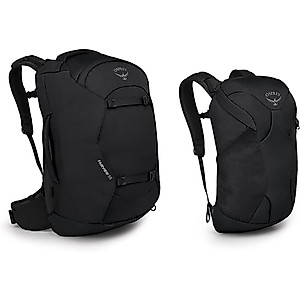 Osprey Fairview 55 Women's Travel Backpack, Black