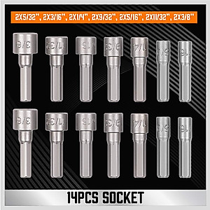 124-Piece Ultimate Screwdriver Set with Magnetic Tips & Racking, Premium Screw Driver Bits, Pricision Screwdrivers, Allen Keys, Nut Drivers and More