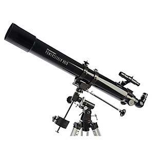 Celestron - PowerSeeker 80EQ Telescope - Manual German Equatorial Telescope for Beginners - Compact and Portable - BONUS Astronomy Software Package - 80mm Aperture