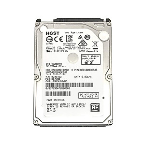 HGST HCC541010A9E630 1TB 5400RPM 8MB SATA 6Gb/s (9.5mm) 2.5inch Notebook Hard Drive - 3 Year Warranty