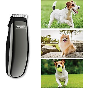 Wahl Professional Animal Super Pocket Pro Pet, Dog, & Cat Trimmer & Grooming Kit - Black Chrome