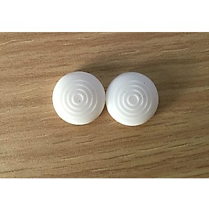 Analog Silicone Thumb Stick Grip Joystick Caps Cover for PS4 PS3 Xbox 360 Xbox One Game Controllers (White)