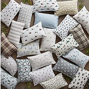 Eddie Bauer - Queen Sheets, Cotton Flannel Bedding Set, Brushed For Extra Softness, Cozy Home Decor (Dog Friends, Queen)