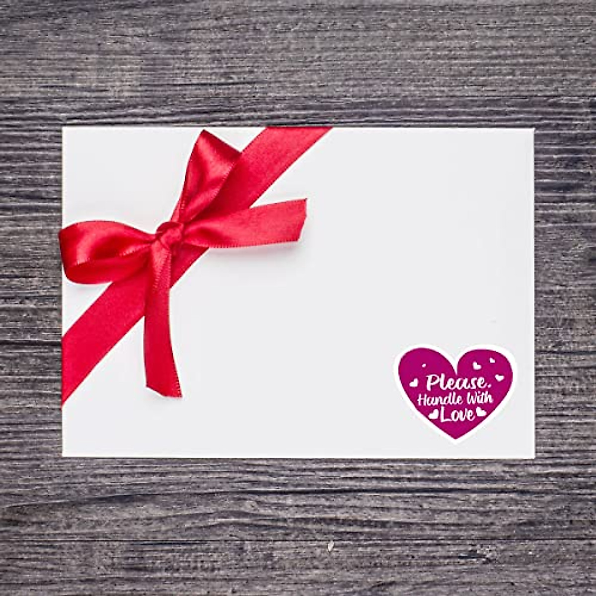 Please Handle with Love Stickers,Thank You Stickers,Handmade Stickers,Small Shop Stickers,Envelopes Stickers for Small Business, Online Retailers,Handmade Goods,500 Labels Per Roll