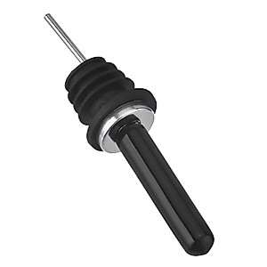 eBoot Black Rubber Pourer Cap Liquor Bottle Pourer Cover Dispenser Spout Dust Covers (48)