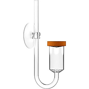 FZONE Aquarium Co2 Regulator DC Solenoid with Big Dual Gauge Display & FZONE Aquarium CO2 Neo Diffuser Large Size