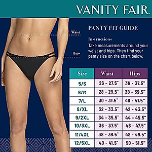 Vanity Fair womens Smoothing Comfort Panties With Rear Lift Briefs, Seamless - Quartz, 8 US