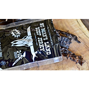 No Man’s Land MILD Beef Jerky High Protein Low Calorie Low Carb Beef Snack 16oz Bag