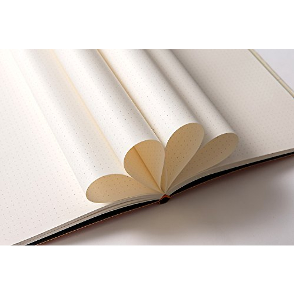 Minimalism Art, Classic Soft Cover Notebook Journal, Large Size, Composition B5 7.6" x 10", 176 Pages, Premium Thick Paper 100gsm, Fine PU Leather, Ribbon Bookmark, San Francisco (Dotted, Black)