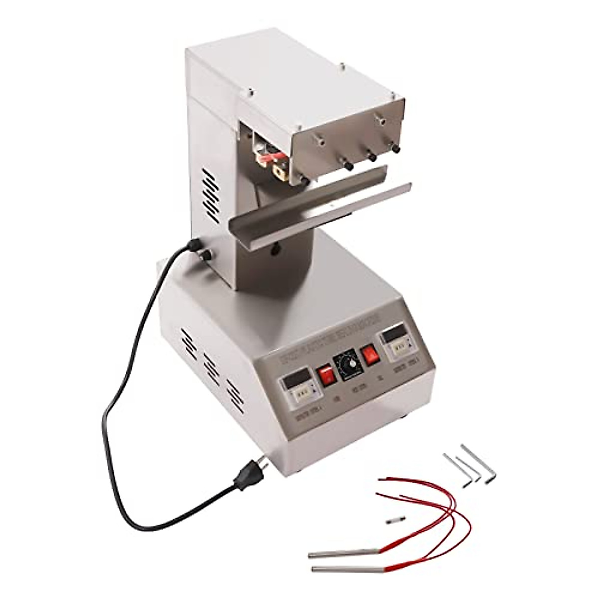 110V 30W Aluminum Plastic Tube Sealing Machine Semi-auto Cosmetic Tube Sealing Machine DF-20 Electric Heat Sealer Commercial Electric Heat Sealing Machine for Composite Tube and Aluminum-plastic Tube