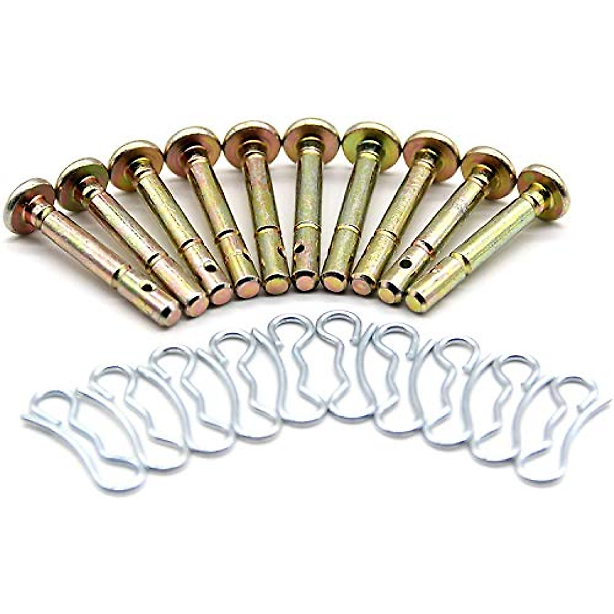 XVRTJ Parts Shop 738-04124 Replacement Shear Pin Kit for MTD Snow Throwers 714-04040 (Pack of 20)