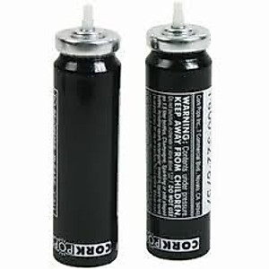 Cork Pops CO2 Cartridge Bottle Opener 2 Refills by Cork Pops