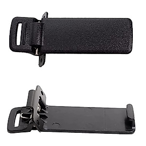 BVMAG UV-5R Belt Clip for Baofeng UV-5RA UV-5RB UV-5RC 5RD 5RE 5RE+ Ham Radio Walkie Talkie 2 Way Radios 12Pack