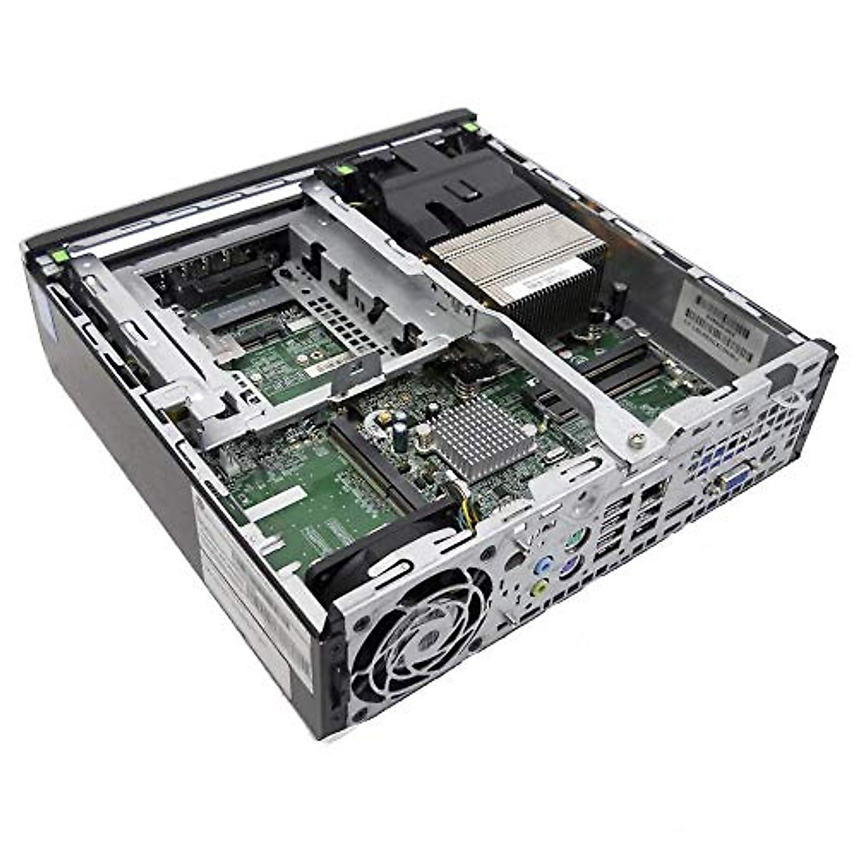 HP 8300 USFF Computer Desktop PC, Intel Core i5 3.2GHz Processor, 8GB Ram, 120GB Solid Drive, WiFi | Bluetooth, 1080p Webcam, Wireless Keyboard & Mouse, 20 Inch Monitor, Windows 10 (Renewed)