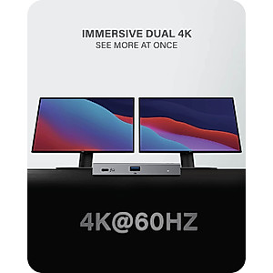 Alogic TB4H3TB Thunderbolt 4 Blaze Dock Compact Hubtriplethunderbolt Output