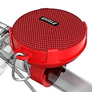 Inwa Bluetooth Speaker for Bike, Wireless Portable Shower Traveling Bike Speaker, Enhanced Bass, Built in Mic for Bicycle Riding, Sports, Pool, Beach, Hiking