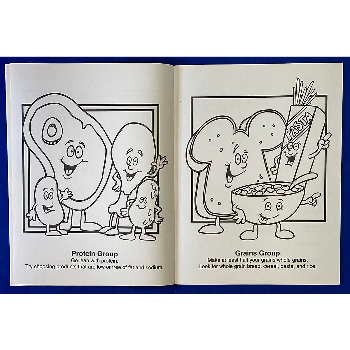 ZOCO - Eat Right, Eat Healthy - Educational Coloring Books (50 Bulk Pack, Without Crayons) - Learn Nutrition - Doctors, Nurse Handout - Games, Puzzles, Fun Activities for Kids