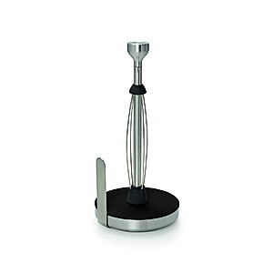 KitchenAid KO951MLBAA Gourmet Stainless Steel Paper Towel Holder, One Size, Black