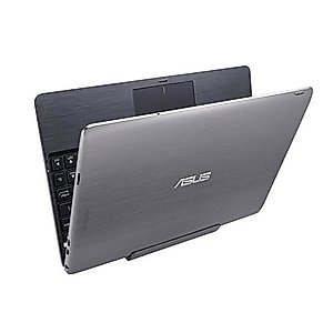 ASUS Transformer Book T100TAM-C1-GM Laptop (Windows 8, Intel Bay Trail-T Z3775 Quad-Core 1.46 GHz, 10.1" LED-lit Screen, Storage: 64 GB, RAM: 2 GB) Grey Metal
