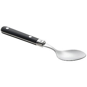 Ginkgo International Le Prix 20-Piece Stainless Steel Flatware Place Setting, Black, Service for 4