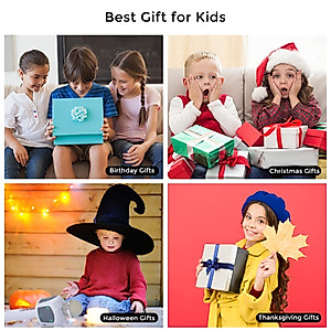 fbamz Kids Karaoke Microphone Machines Toy for 3-12 Year Girls Boys, 5 in 1 Wireless Microphone Bluetooth with LED Lights, Portable Handheld Mic Christmas Birthday Gifts for 5 6 7 8 9 10 11 Year Teens