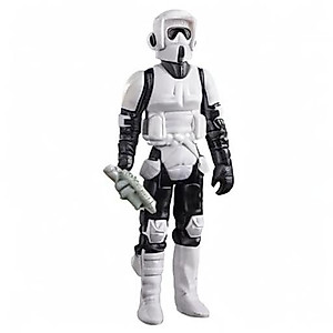 STAR WARS Retro Collection Biker Scout, Return of The Jedi 3.75-Inch Collectible Action Figures, Ages 4 and Up