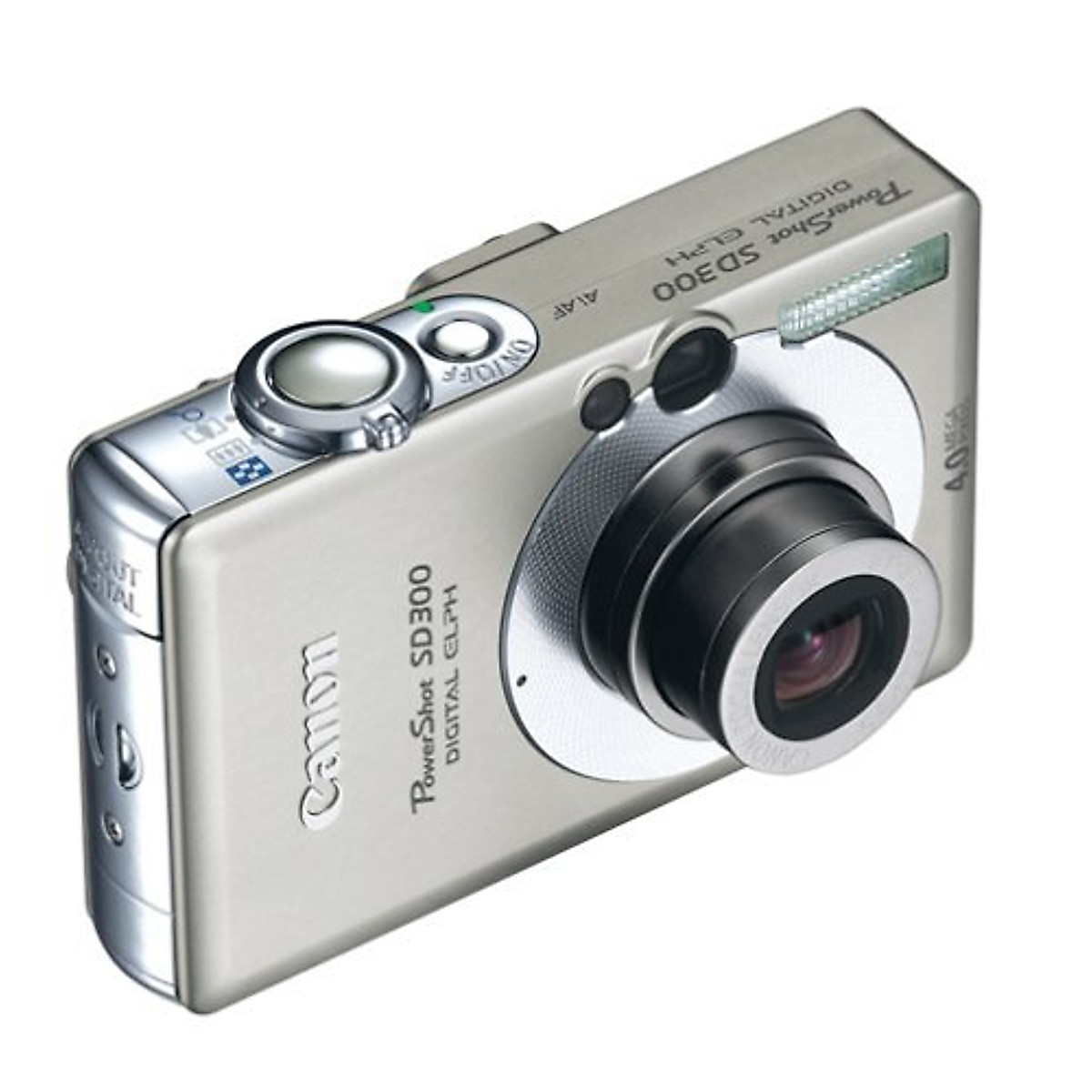 Canon Powershot SD300 4MP Digital Elph Camera with 3x Optical Zoom