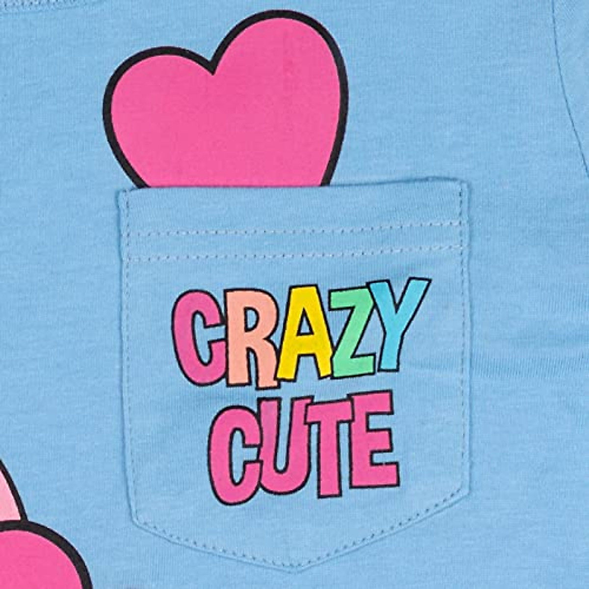 Disney Lilo & Stitch Little Girls T-Shirt Stitch Blue 7-8