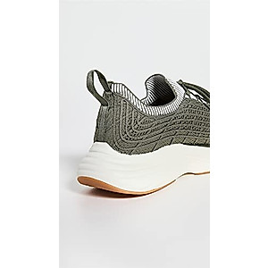 APL: Athletic Propulsion Labs Men's Men's Techloom Zipline Fatigue Sneakers, Fatigue/Ivory, Green, 11 Medium US