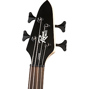 Rogue LX200BF Fretless Series III Electric Bass Guitar Pearl Black